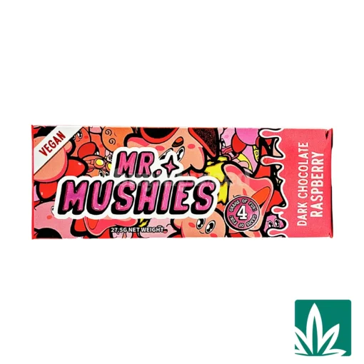 Buy Mr Mushies Shroom Bars (4g) – Dark Chocolate Raspberry Online - Buy ...